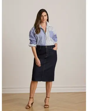 Ralph Lauren Relaxed Fit Striped Broadcloth Shirt