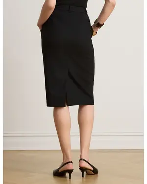 Ralph Lauren Crepe Pencil Skirt