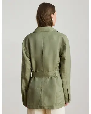 Ralph Lauren Linen Blend Twill Field Jacket