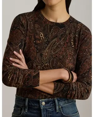 Ralph Lauren Paisley Sweater