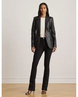 Ralph Lauren Leather Blazer