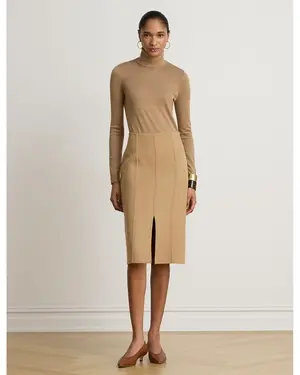 Ralph Lauren Turtleneck Sweater - Lauren Camel