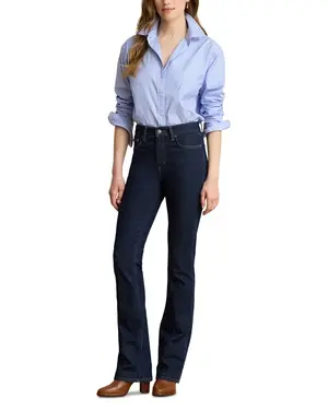 Ralph Lauren Cotton Relaxed Button Front Shirt
