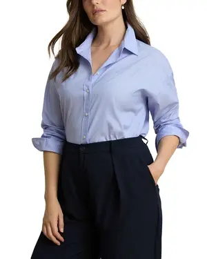 Ralph Lauren Cotton Relaxed Button Front Shirt