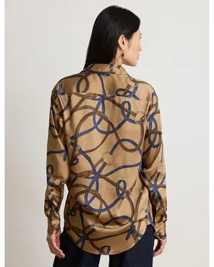 Ralph Lauren Printed Twill Relaxed Shirt