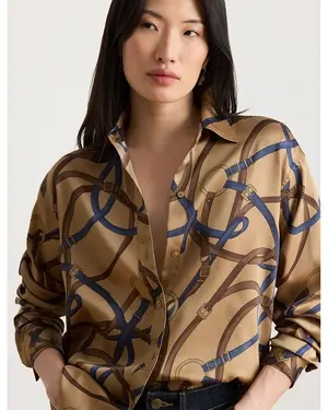 Ralph Lauren Printed Twill Relaxed Shirt
