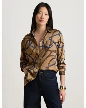 Ralph Lauren Printed Twill Relaxed Shirt