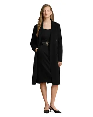 Ralph Lauren Double Breasted Coat - Black