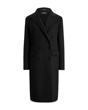 Ralph Lauren Double Breasted Coat - Black