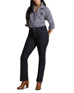 Ralph Lauren Relaxed Fit Striped Broadcloth Shirt
