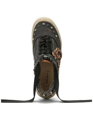 NAKED WOLFE Mission Sneakers - Black