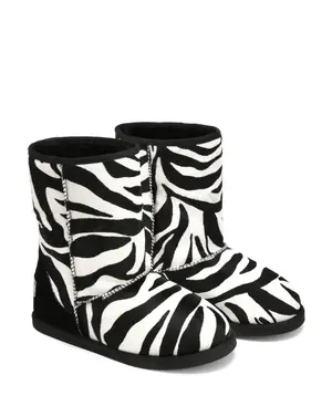 NAKED WOLFE Honour Pony Boots - Zebra