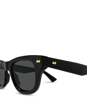 Bottega Veneta Dizzy Square Sunglasses, 48mm