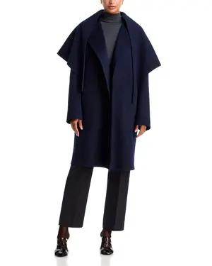 TOTEME Wool Scarf Double Coat