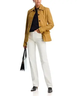 TOTEME Suede Cinched Jacket