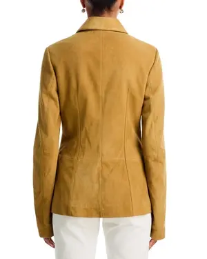 TOTEME Suede Cinched Jacket
