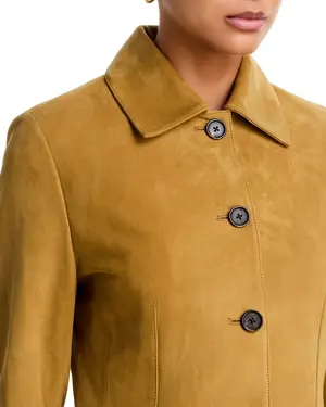 TOTEME Suede Cinched Jacket