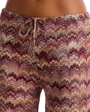 Aqua Printed Pull On Swim Cover-up Pants Exclusive