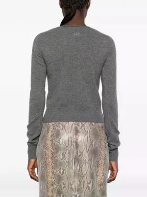 MUGLER Cut-out V-neck Sweater