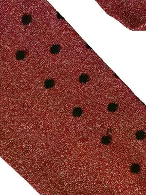 Dolce & Gabbana Polka-dot Lurex-effect Socks