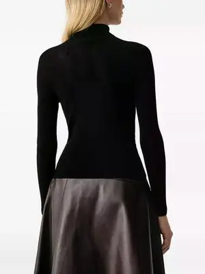 ISABELLE BLANCHE Ribbed Roll-neck Sweater