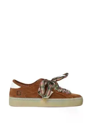 D.a.t.e. Suede Check-lace Sneakers