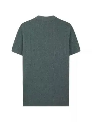 NOWADAYS Waffle-knit Polo Shirt