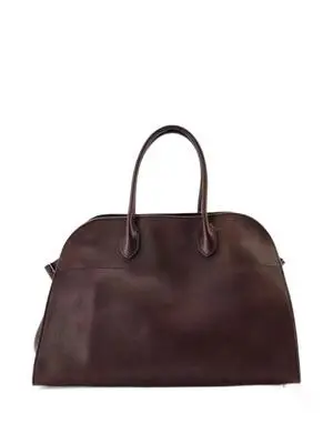 THE ROW E/w Margaux Leather 17 Tote Bag