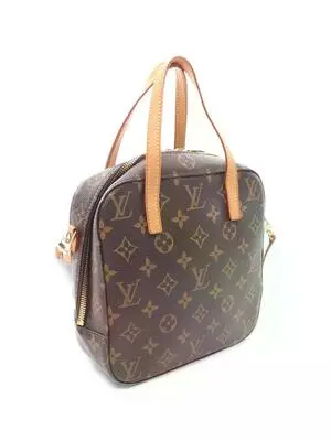 LOUIS VUITTON 2003 Spontini Monogram Tote Bag