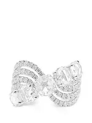 HYT JEWELRY Embellished Diamond Multi-band Ring