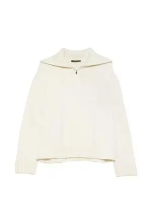 Loro Piana Parksville Pullover - White