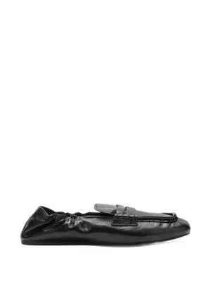 Senso Astro I Elasticated Penny Loafers - Black