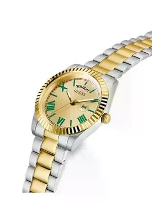 Guess Two-tone Day-date 42mm Watch