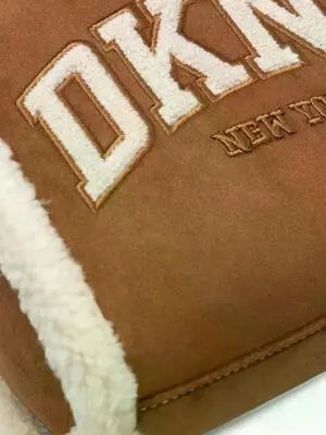 Dkny Small Hadlee Logo-embroidered Tote Bag