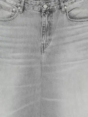 WON HUNDRED Faded-effect Cropped Jeans