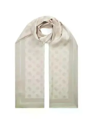 Guess Peony Print Scarf - Neutrals
