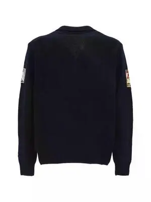 MC2 SAINT BARTH Patch-detail Quarter-zip Sweatshirt