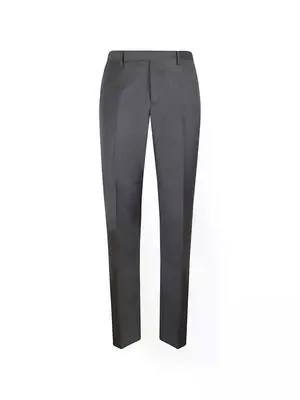 Paul Smith Micro-dot Pressed-crease Trousers - Grey