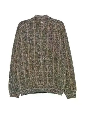 Agnona Striped Button-down Cardigan