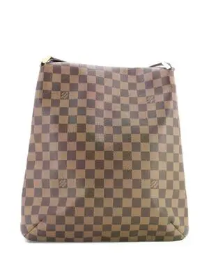 LOUIS VUITTON Musette Handbag Damier Gm Crossbody Bag