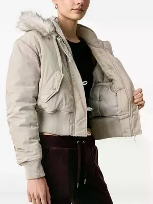 Juicy Couture Camille Faux-fur Trim Embroidered Jacket