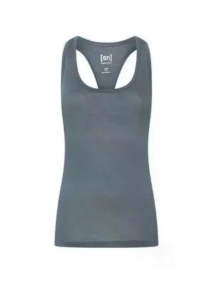 SUPER.NATURAL Racerback Tank Top - Grey