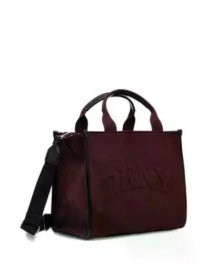 Dkny Logo-embossed Tote Bag