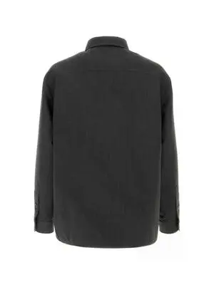 Valentino Garavani Vlogo Wool Overshirt
