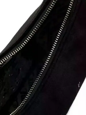Juicy Couture Kimberly Rhinestone-logo Crescent Shoulder Bag