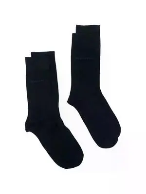 Marc O'polo Logo-print Socks - Blue