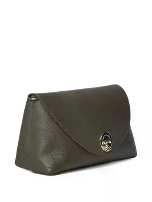 COCCINELLE Medium Nikla Grained-leather Shoulder Bag