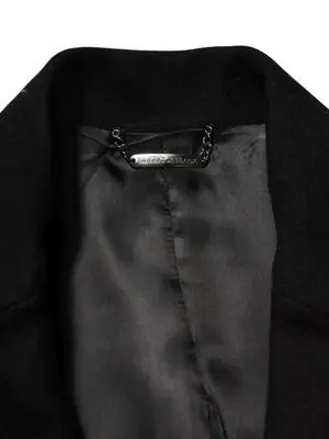 Dolce & Gabbana Heraldic-patch Single-breasted Coat