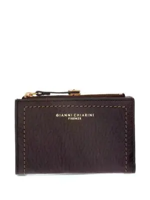 GIANNI CHIARINI Bubble Grainy-leather Zip-around Wallet - Brown