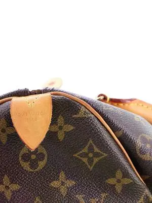 LOUIS VUITTON Speedy Handbag Monogram Canvas 35 Satchel